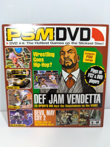 PSM DVD Demo Disc #4 PlayStation Magazine PS2 : Def Jam Vendetta/Devil ...