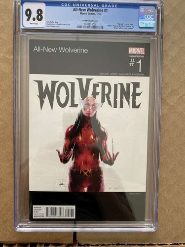 CGC 9.8 All-New Wolverine #1 (Marvel 2016) Grant DMX Hip Hop Variant ...