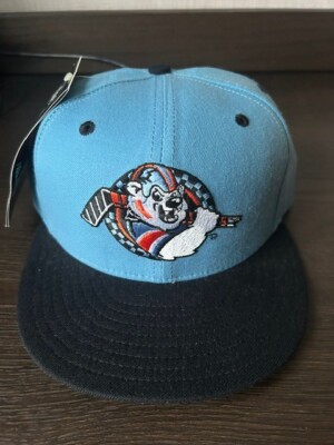 NWT Vintage New Era Charlotte Checkers 1990's ECHL Fitted Hat 7 1/8" | eBay