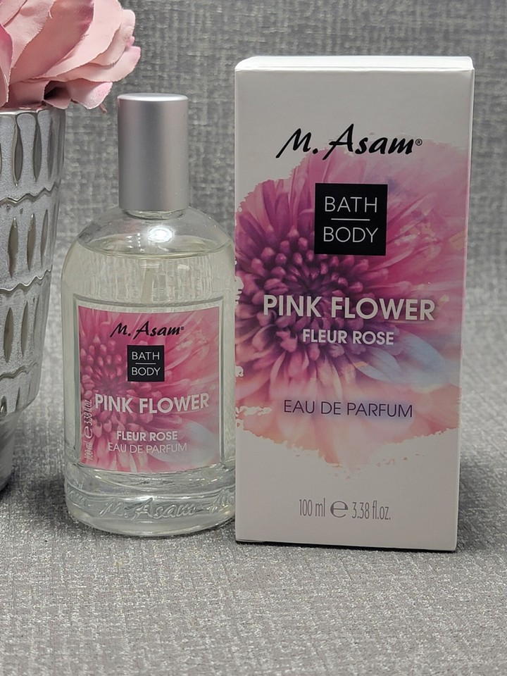 M. Asam Pink Flower Fleur Rose Eau De Parfum Spray 3.38 oz New In Box ...