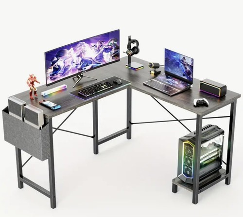 L Shaped Computer Desk For Home Office | eBay