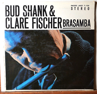 Bud Shank & Clare Fischer Brasamba Latin Jazz Compact 33 EP 7" Vinyl ...