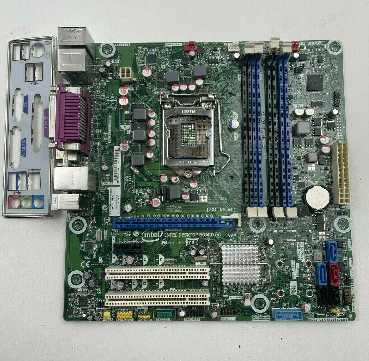Motherboard Intel DQ77CP MicroATX LGA 1155 DDR3 Support Q77 Chipset | eBay