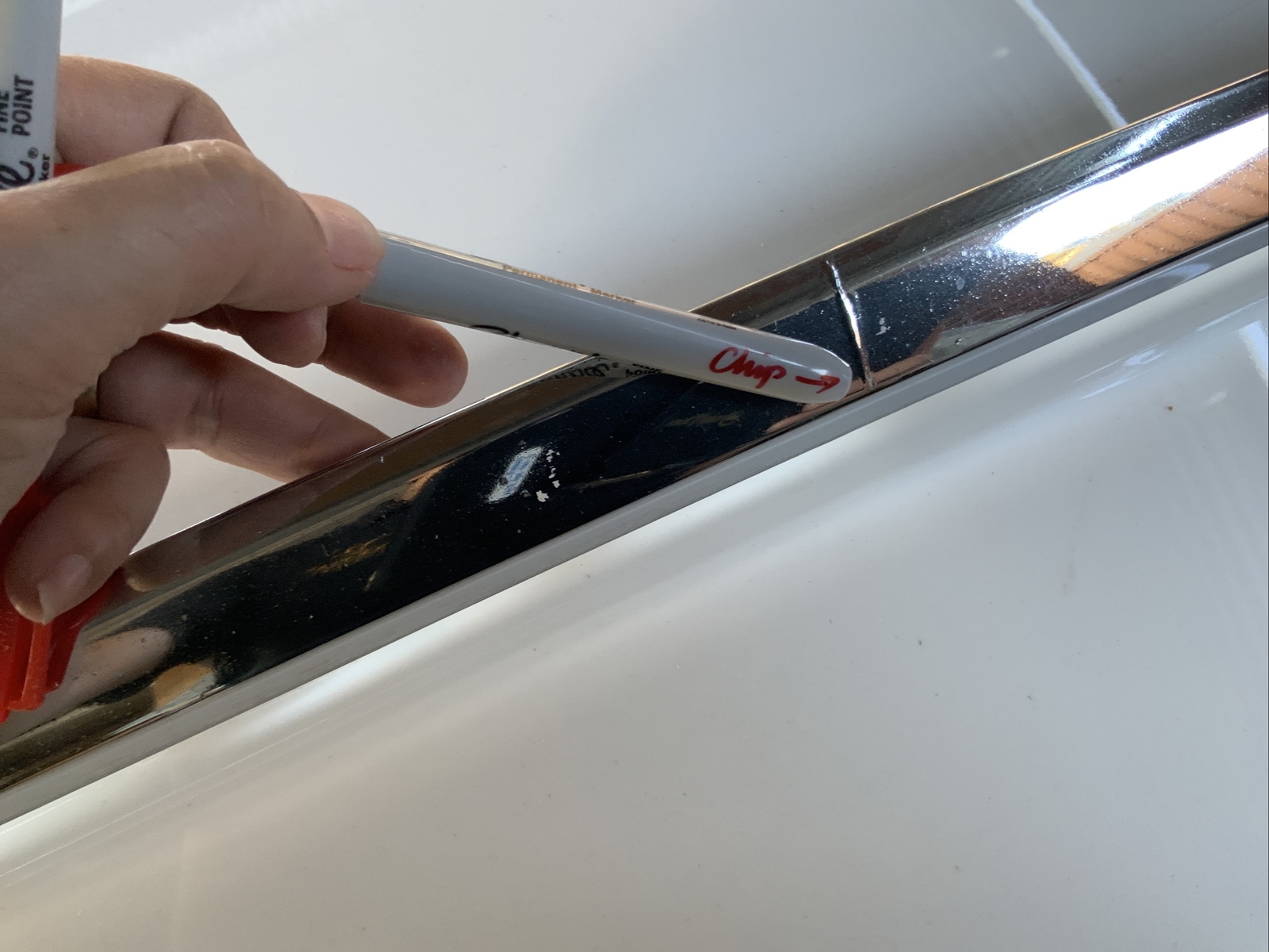 2011-2013 TOYOTA HIGHLANDER FRONT BUMPER LOWER CHROME MOLDING 52711 ...