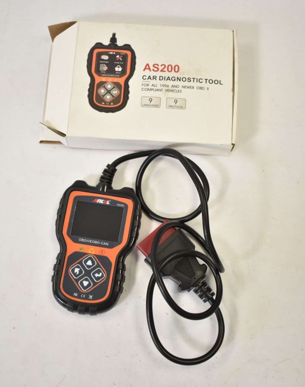 Ancel AS200 Car OBD2 Scanner Code Reader Auto Diagnostic Check Engine Tool