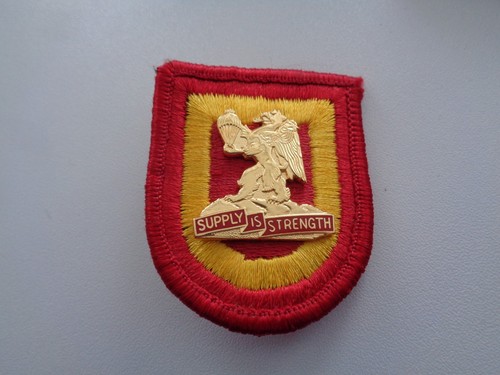 A42-01) 407 Support Bn (Supply Is Strength) - FLASH mit CREST | eBay