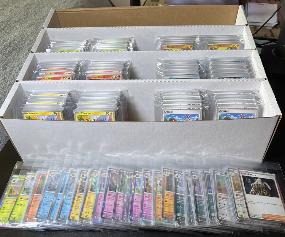 Pokémon TCG Paldea Evolved Common, Uncommon, Holo Complete Set- 176 ...