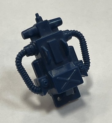 1988 Gi Joe Accessory Pack #6 Eel's Blue Backpack Top Half Original ...