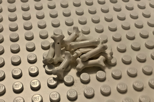 LEGO MINI FIGURE Doggie Bones | eBay