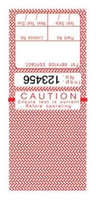 Promark SELF ADHESIVE TEST TAGS 100Pcs January/September, Marker Pen ...