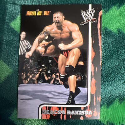 2002 Fleer WWE Royal Rumble - #67 Batista (RC) | eBay