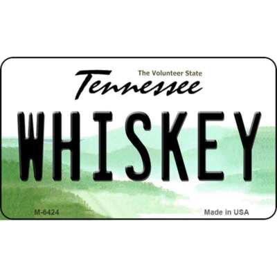 Whiskey Tennessee State License Plate Tag Magnet M-6424 | eBay