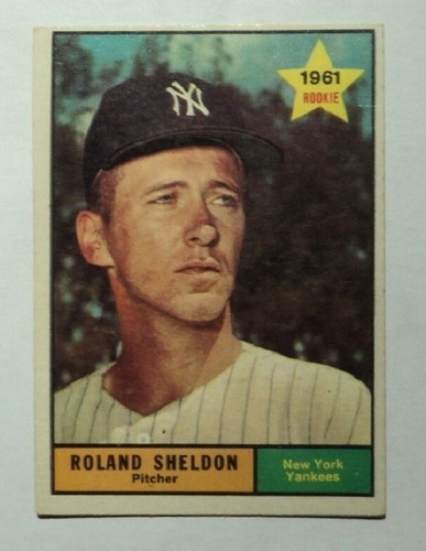 1961 Topps #541 Roland Sheldon Yankees NRMINT - FLASH SALE | eBay