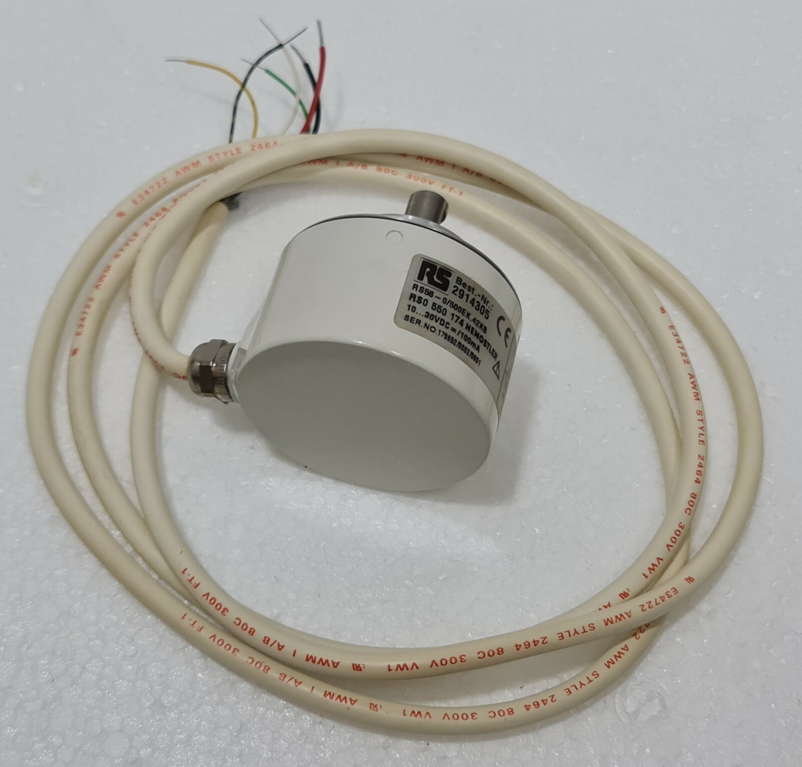 RS HENGSTLER 0522293 291-4305 INCREMENTAL ENCODER RS58-O/500EK.42KB RS0 ...