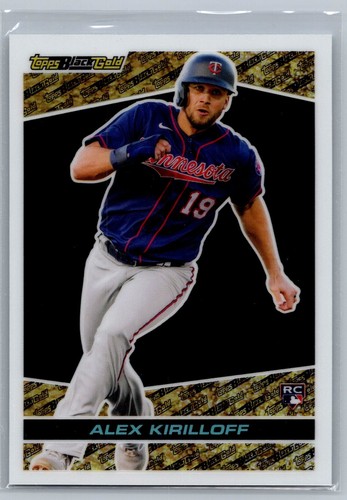 2021 Topps Chrome Update #BGC-22 Alex Kirilloff Topps Black Gold | eBay