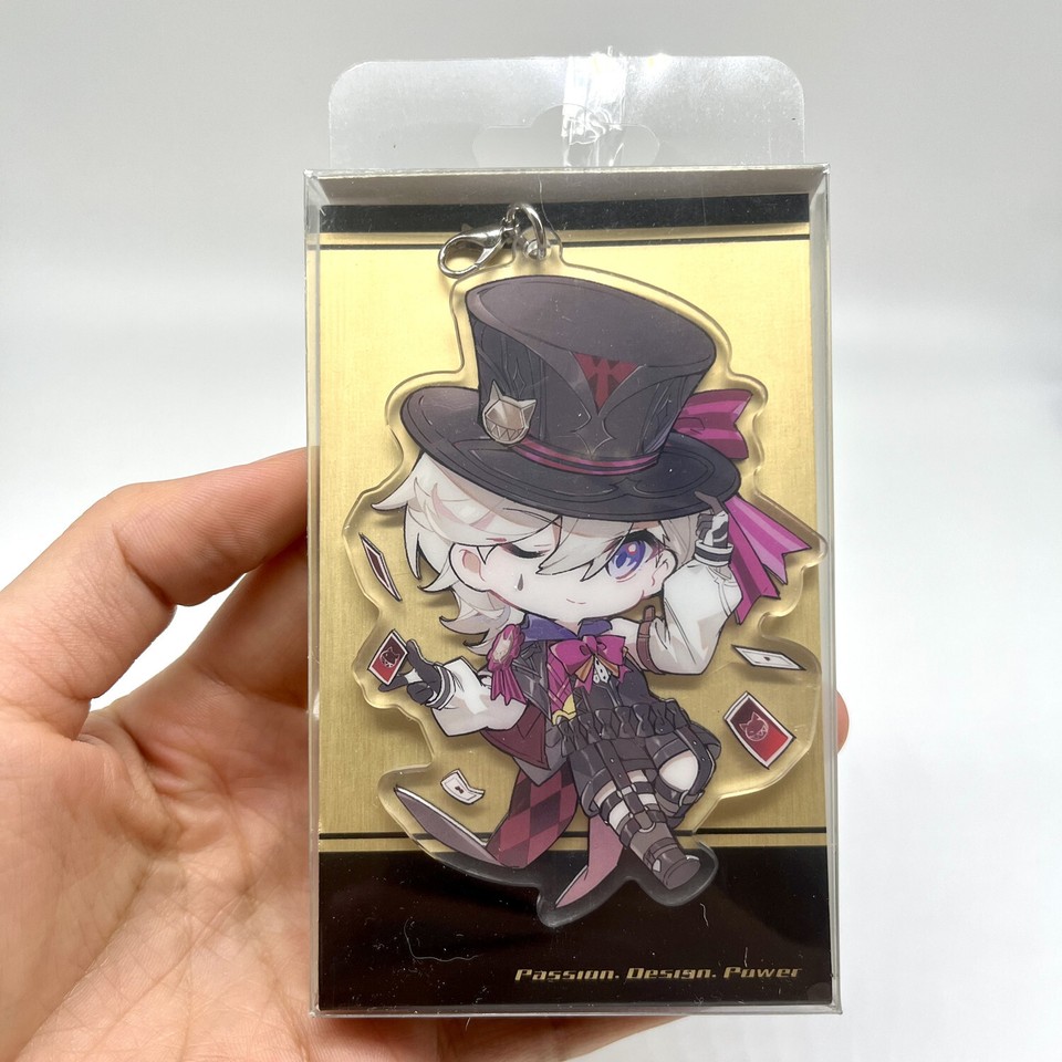 Genshin Impact Neuvillette Lynette Lyney Keychain Keyring Acrylic Stand ...