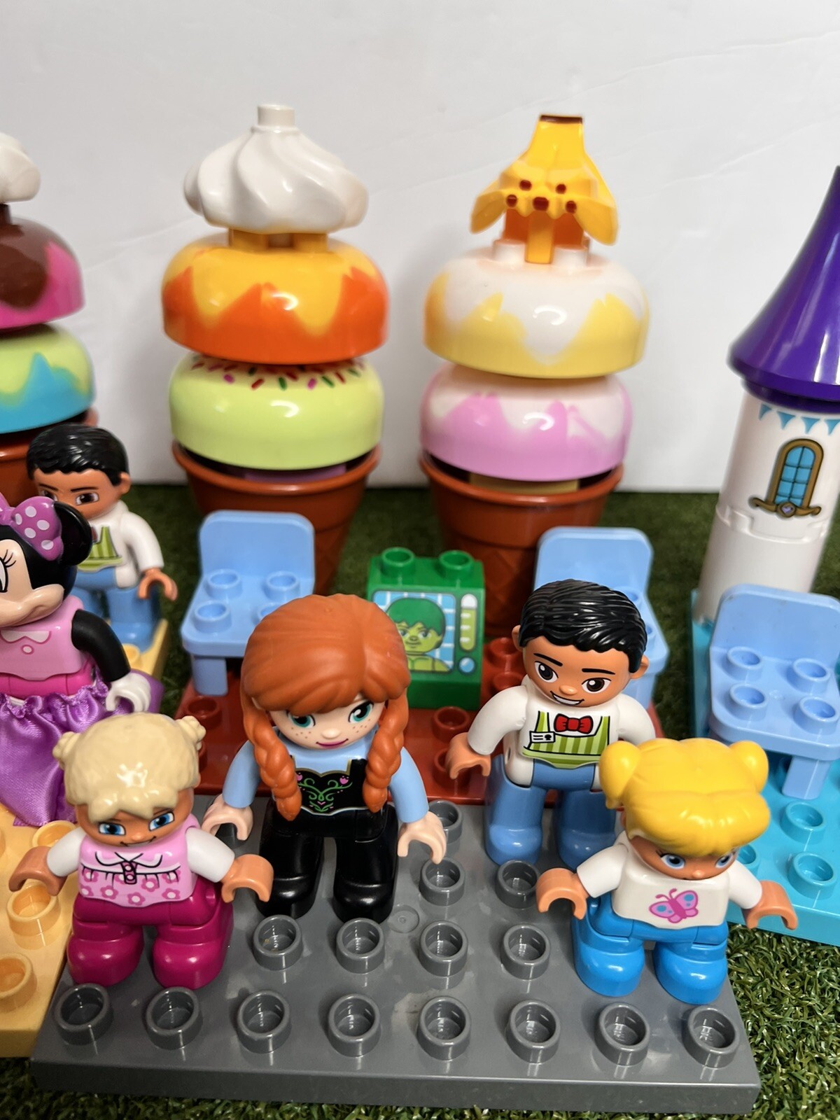 Lego Duplo Mixed Character Lot Disney Marvel Jurassic World Icecream ...