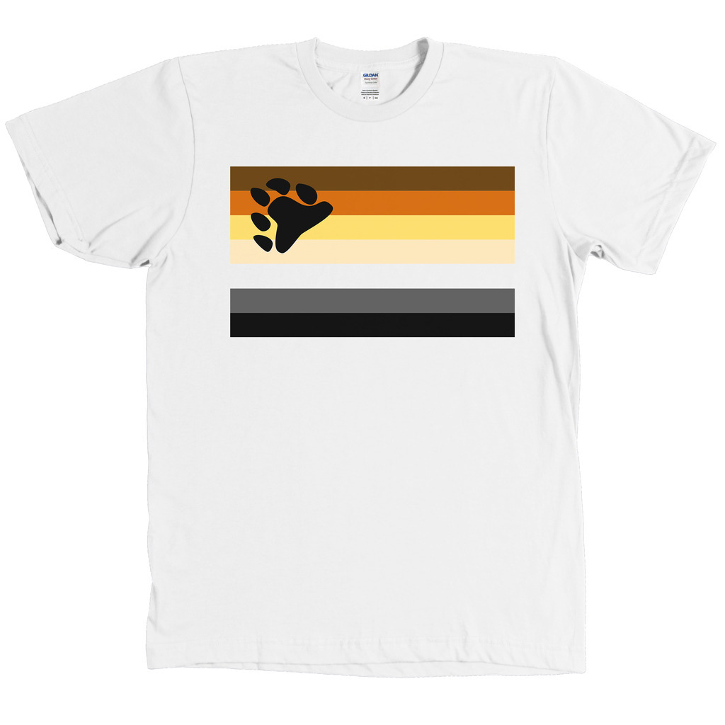 Gay Bear Pride Flag Shirt LGBT Cub Tee NEW WITH TAGS - MANY COLORS | eBay
