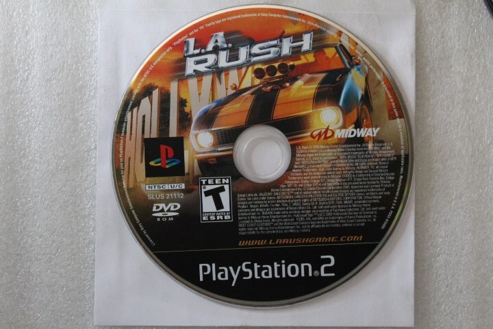 LA Rush Playstation 2 Black Label Disc Only PS2 31719269259| eBay