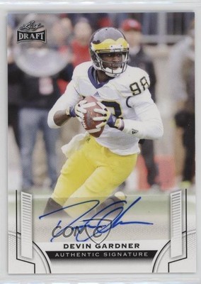 2015 Leaf Draft Auto Devin Gardner #BA-DG1 Rookie Auto RC | eBay