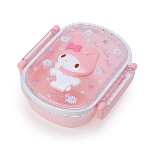 SANRIO My Melody Lunch Box 360ml Relief 930172 12.3x14.7x5.5cm Plastic ...