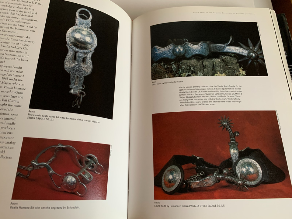 Bit & Spur Makers in the Vaquero Tradition By Ned & Jody Martin HC/DJ ...