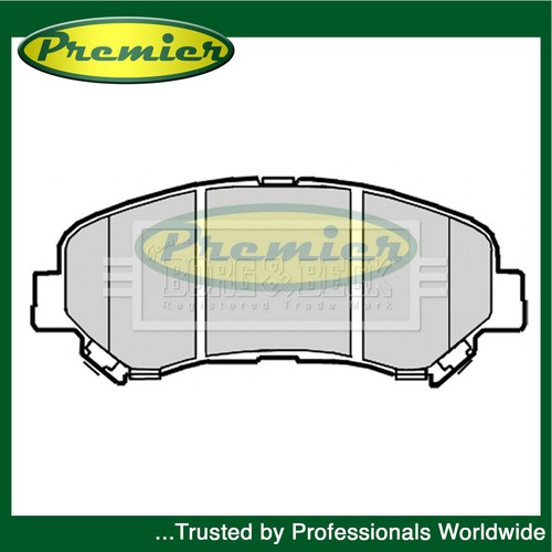Premier Front Brake Pads Set Fits Nissan Qashqai 1.5 dCi 1.6 2.0 2.5 ...