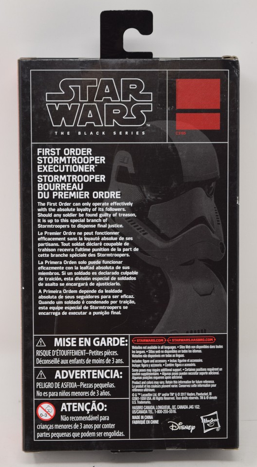 Star Wars Black Series Stormtrooper Executioner 6" Action Figure Hasbro ...