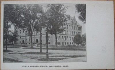 Westfield, MA 1905 Postcard: State Normal School - Massachusetts Mass ...