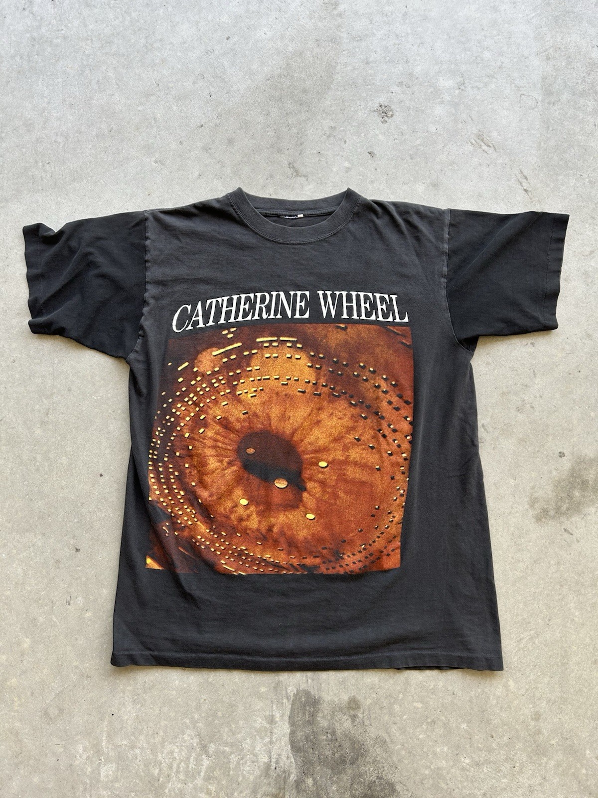 Vintage 1992 Catherine Wheel Ferment Band T Shirt Sh… - Gem