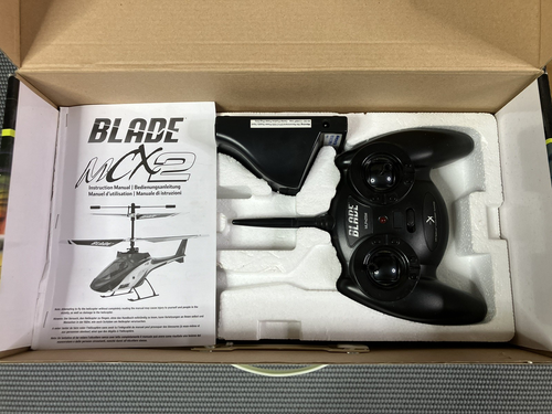 Blade MCX2 BNF EFLH2400 Ultra Micro Heli Transmitter & Charger Only ...