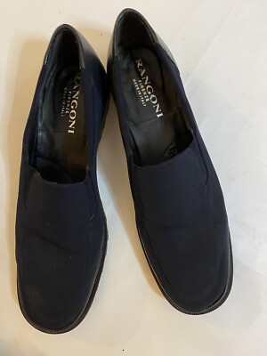 Rangoni Firenze Navy Blue pumps stretch comfort Italy womens 11 4A | eBay
