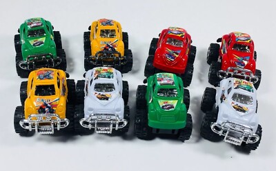 8 Minature Plastic Toy Cheap Playful Cars. | eBay