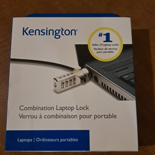 Kensington Combination Cable Lock For Laptops, (K64673AM) Never Used | eBay