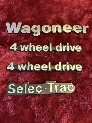 1983-1986 JEEP WAGONEER EMBLEMS | eBay