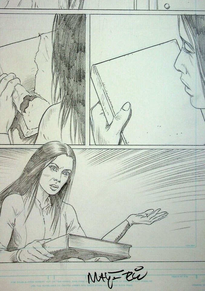 RRH 2015 Devils Due Red Riding Hood #8 SIGNED VAL MAYERIK Hand Drawn ...