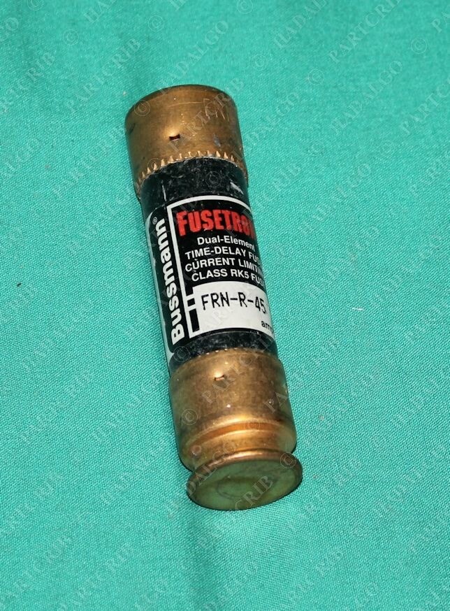 Fusetron, FRN-R-45, Dual Element Time Delay Fuse 45 Amp 45a | eBay