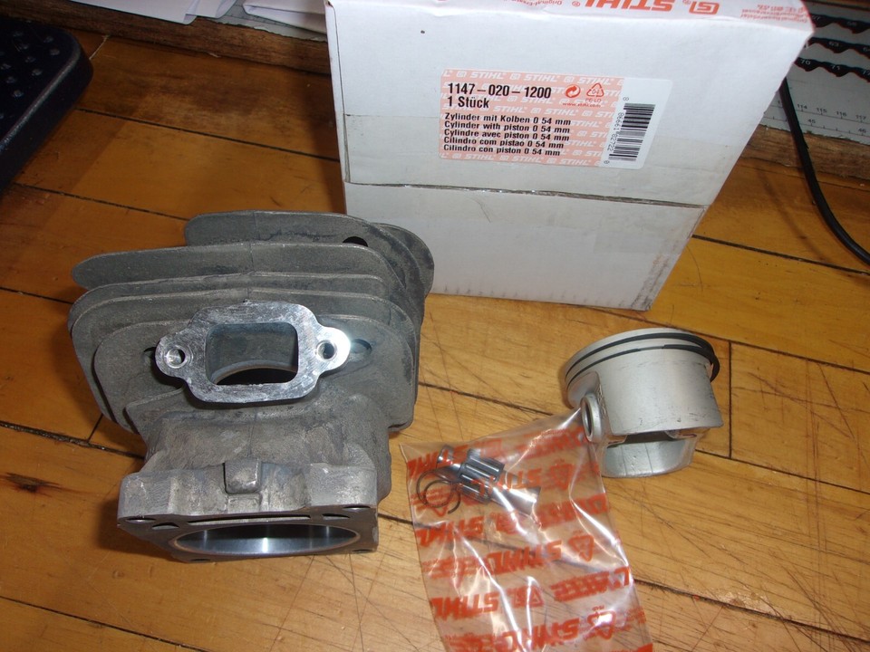 Stihl OEM MS500i Piston & Cylinder Kit 54mm MS 500i Kolben 1147-020 ...