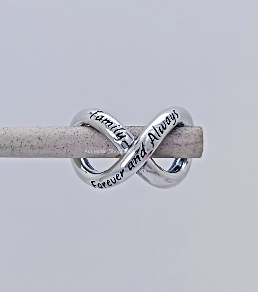 New 100% Authentic PANDORA 925 ale Forever & Always Infinity Charm 793243C00 | eBay