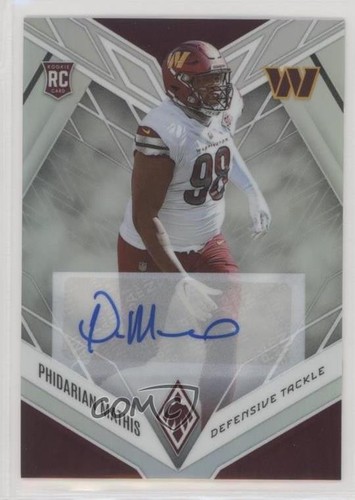 2022 Panini Phoenix Rookies Silver Auto Phidarian Mathis #199 Rookie ...