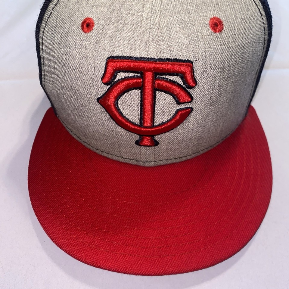 Minnesota Twins TC New Era MLB 59FIFTY Fitted Hat, Cap, Size 7 1/5 ...
