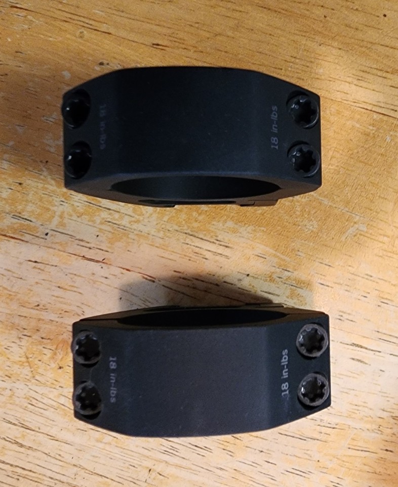 Vortex PRO Series 34mm Riflescope Rings PR34-M NIB Medium Weaver ...