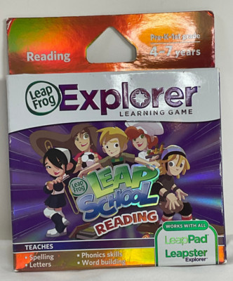 New in Package Leap Frog Explorer Learning Game Leap School Reading Pre ...