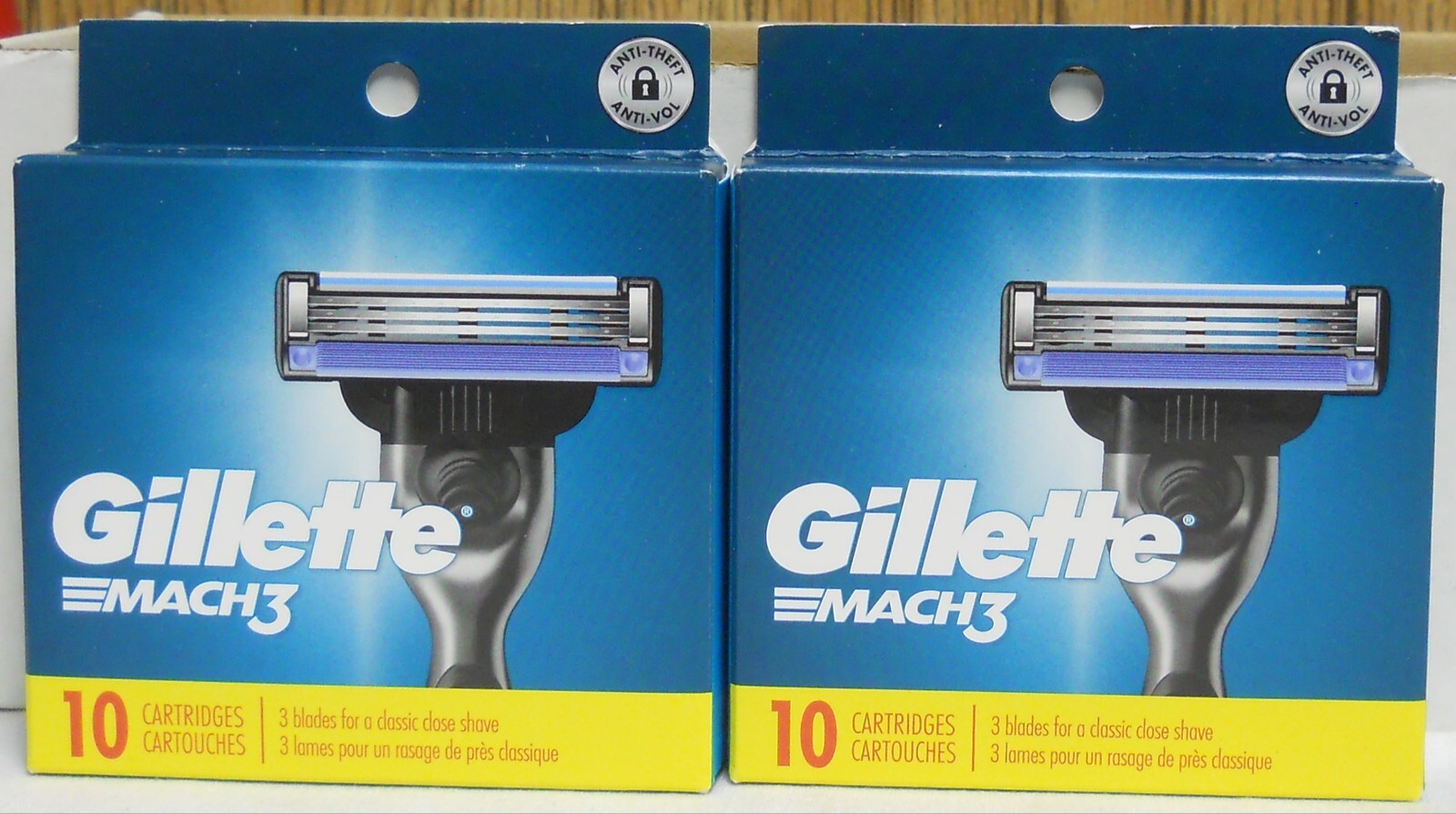 Gillette Mach 3 Refill Cartridges 20 Count Factory Sealed | eBay