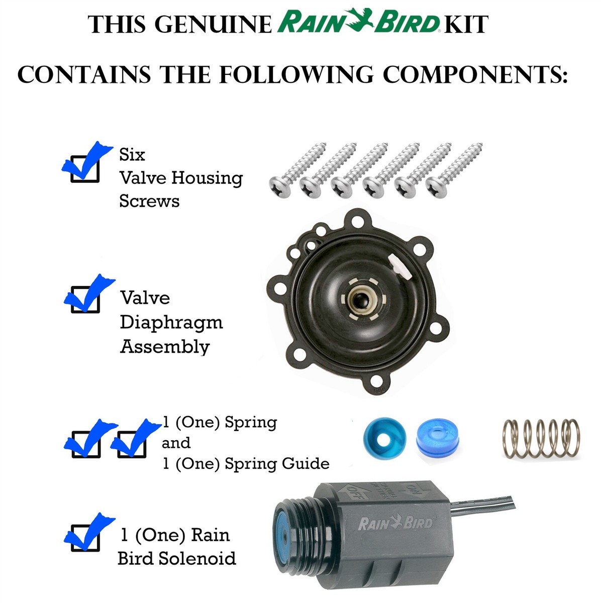 Rain Bird Replacement Parts Rain Bird 5000 Series Rotor Sprinkler Head