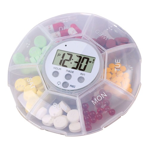 Automatic Medication Dispenser Pill Reminder Organizer With Timer ...