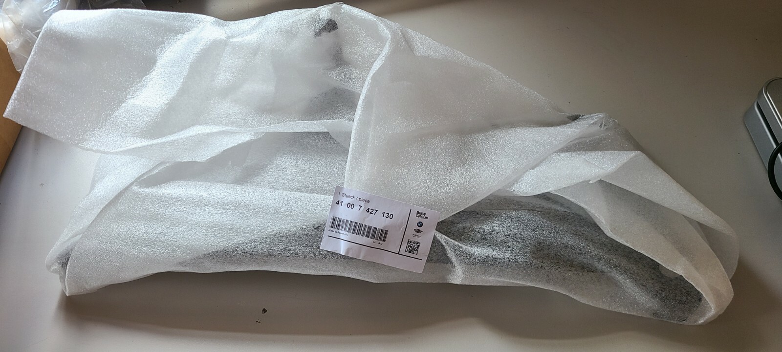 OEM BMW Extension Right Wheel Housing Strut (fender Mount)- 41007427130 ...