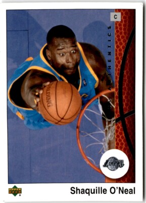2002 UD Authentics #36 Shaquille O'Neal | eBay