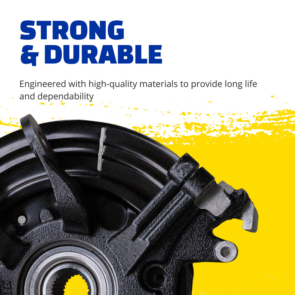 Suspension Knuckle Assembly-Wheel Bearing and Hub Assembly Front Right ...