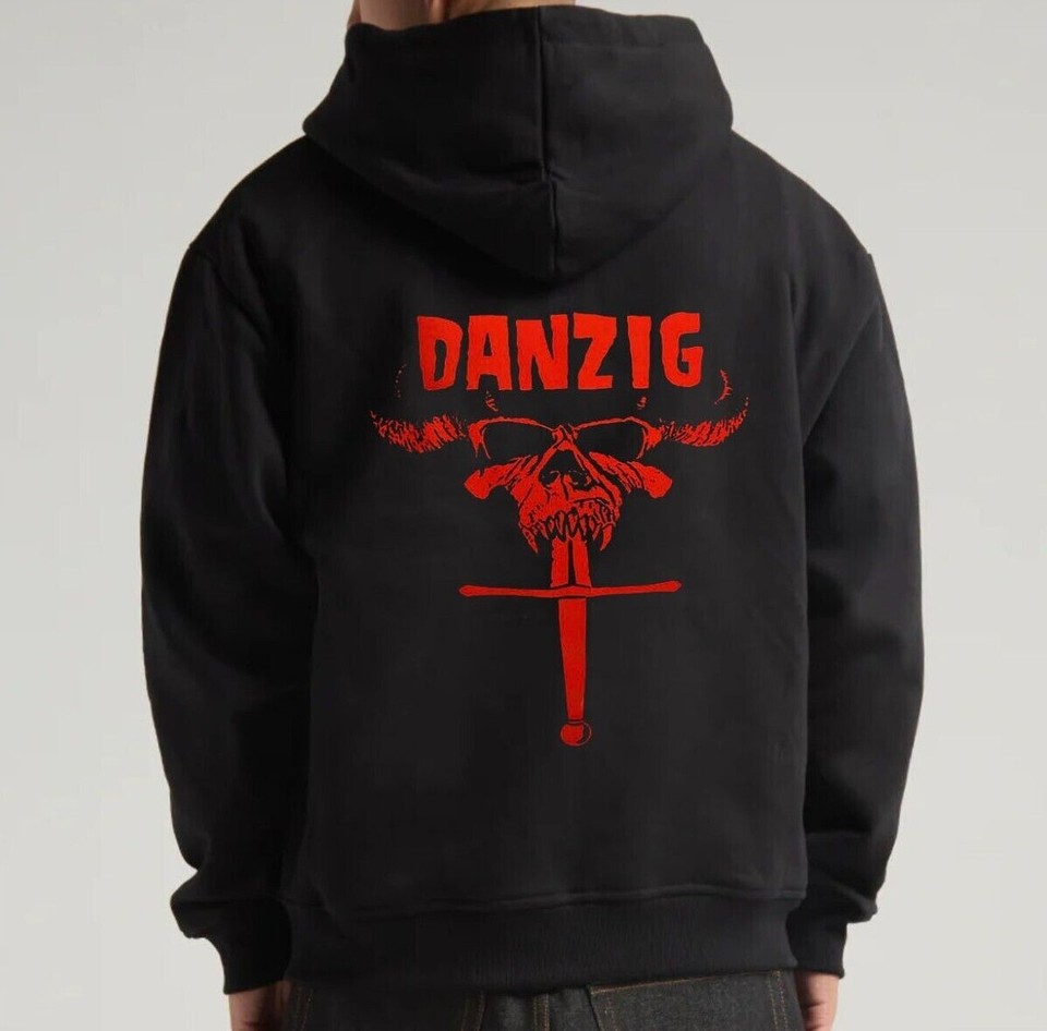 Danzig Heavy Metal Band Men's Black Zip Hoodie (Multiple Variations) | eBay